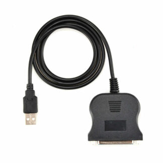 USB TO 25 PIN PARALLEL PORT PRINTER CONVERTER CABLE